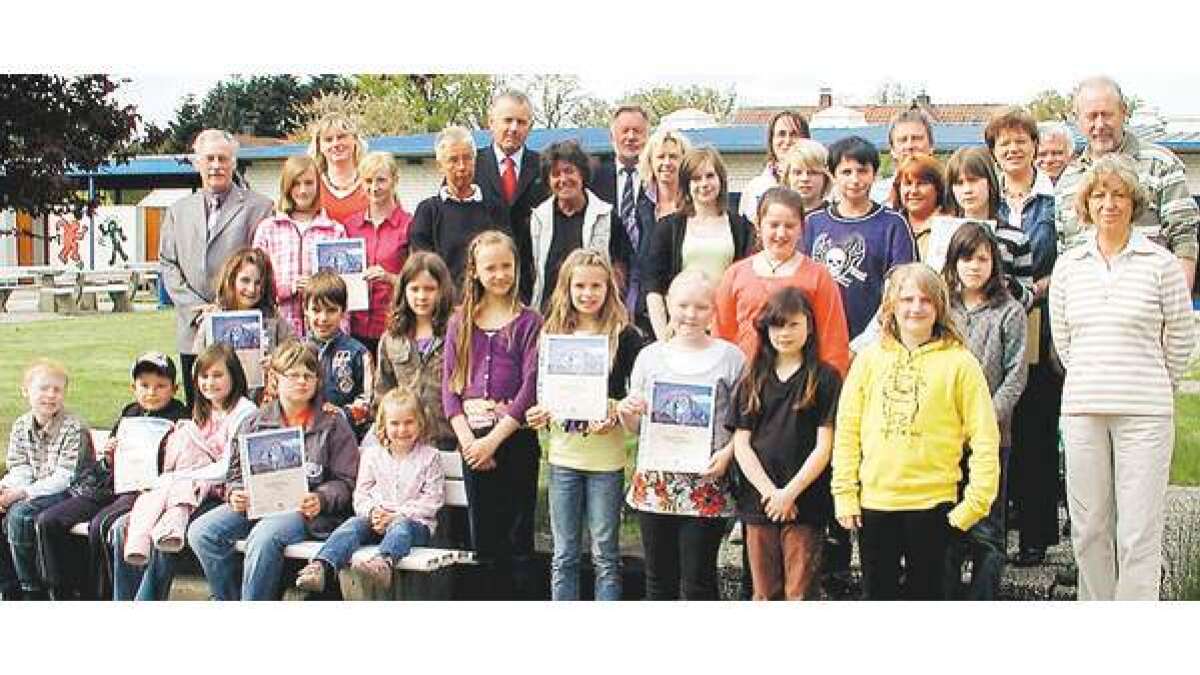 Schüler legen sich ins Zeug