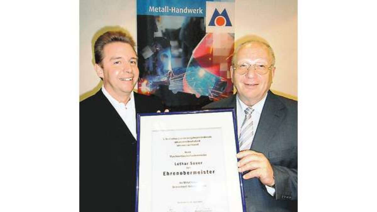 Lothar Sauer gibt Amt ab