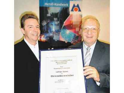 Lothar Sauer gibt Amt ab