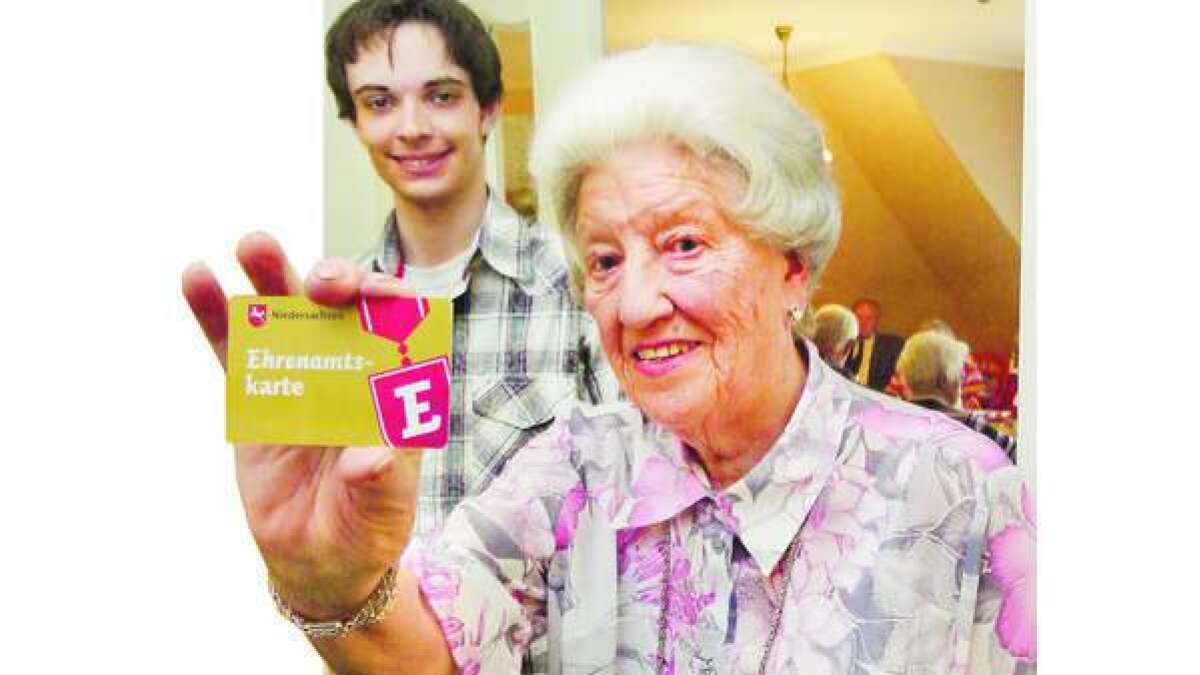 Lieselotte (90) ist für jeden sofort zur Stelle