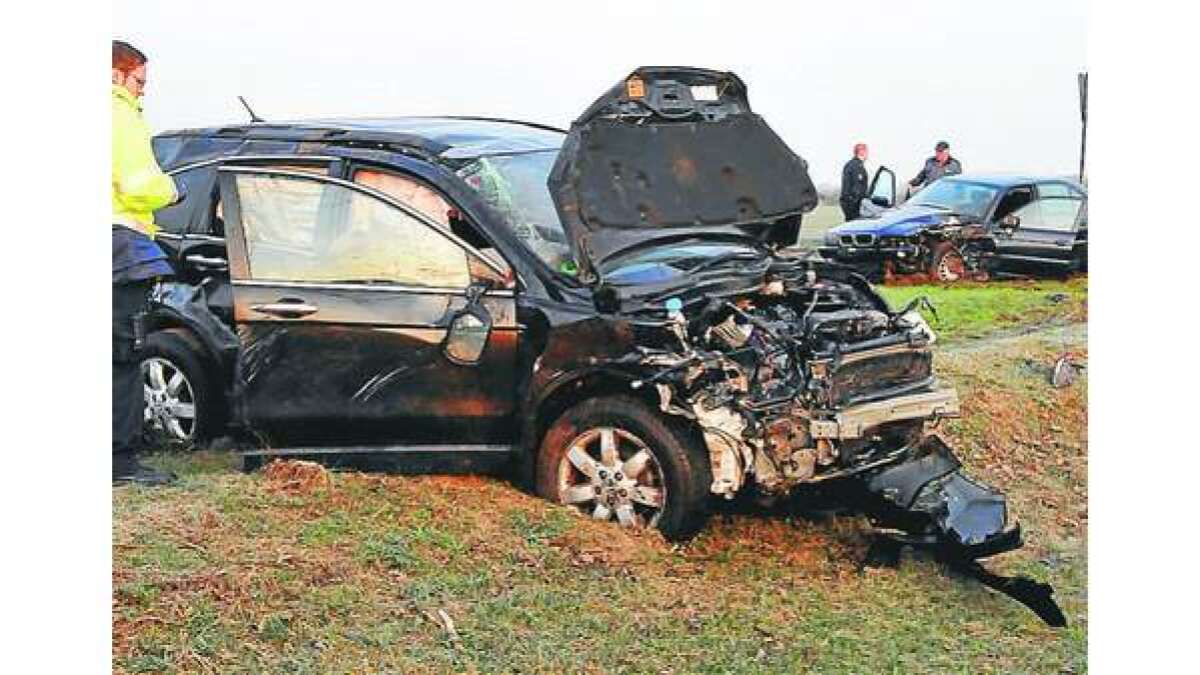 Schwerer Unfall auf Kreuzung in Nuttel