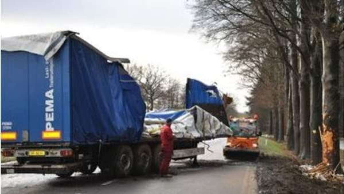 Lkw-Unfall bei Lastrup: Mehr als 60.000 Euro Schaden