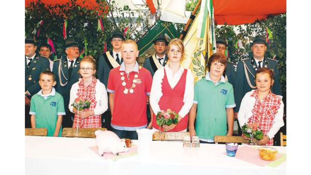 Schützen bejubeln Lukas I.