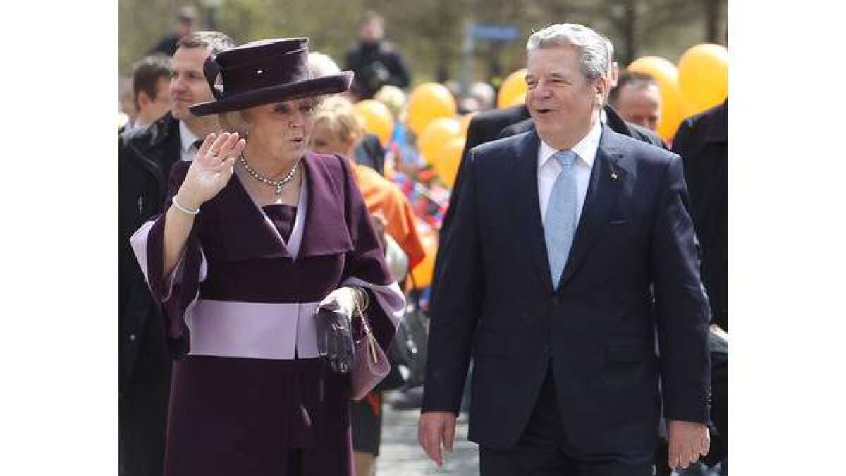 Königin Beatrix zu Gast in Oranienburg