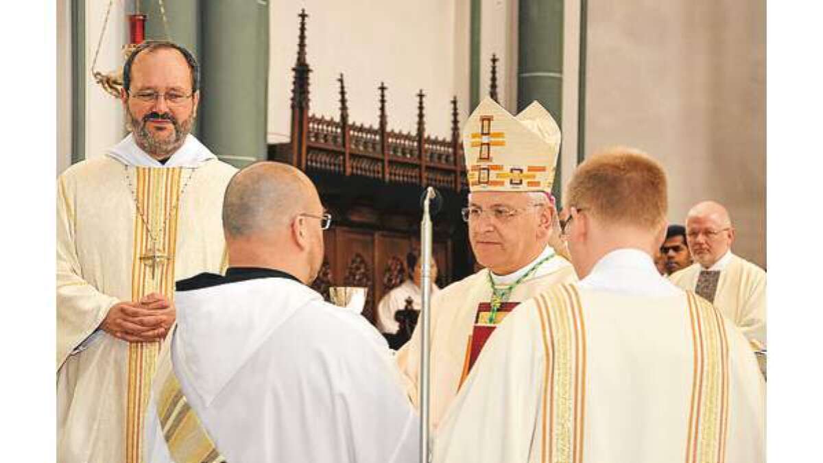 Isaak Grünberger zum Priester geweiht