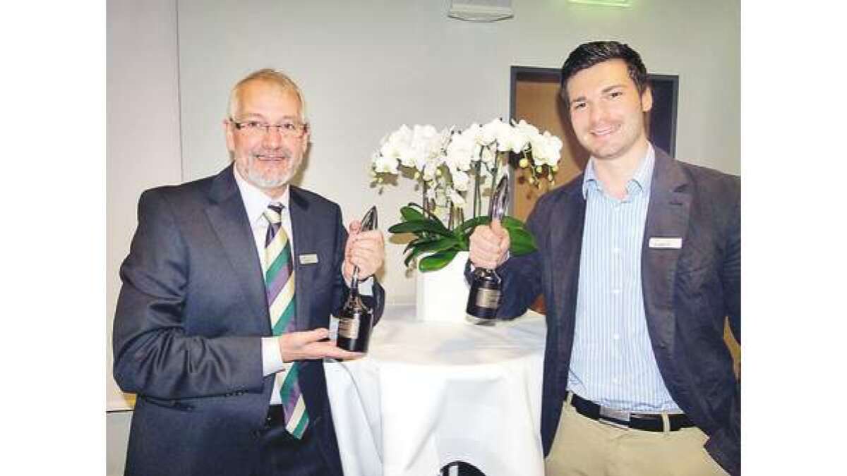 Blühendes Geschäft mit Pflanzeninfos