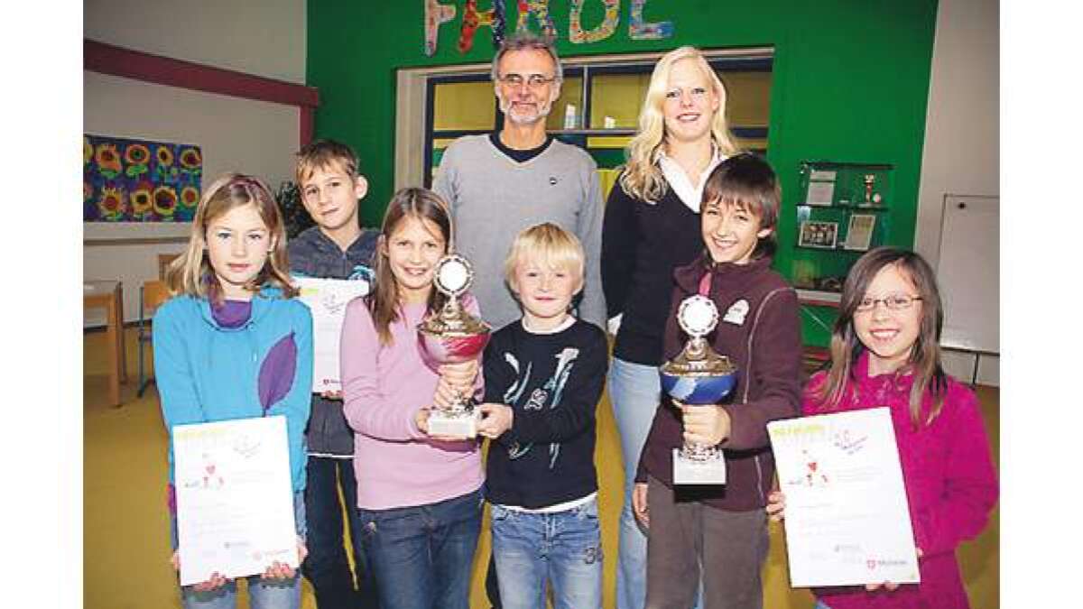 Grundschule ehrt Schulsanitäter