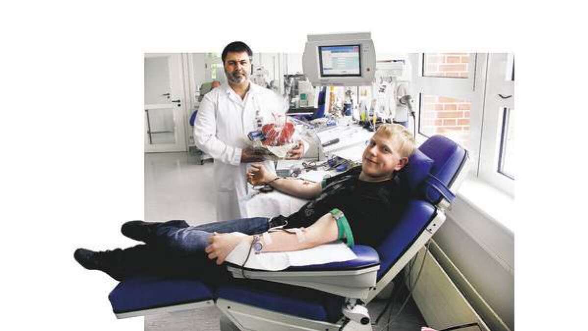 21-Jähriger spendet zum 100. Mal Blut