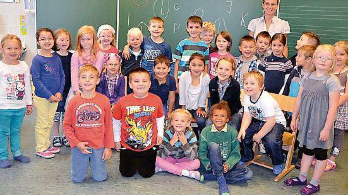 26 neue Schüler an der Grundschule Harrien