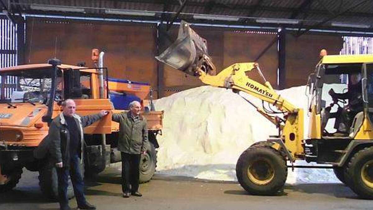 Stadt sieht sich für Winter gut gerüstet