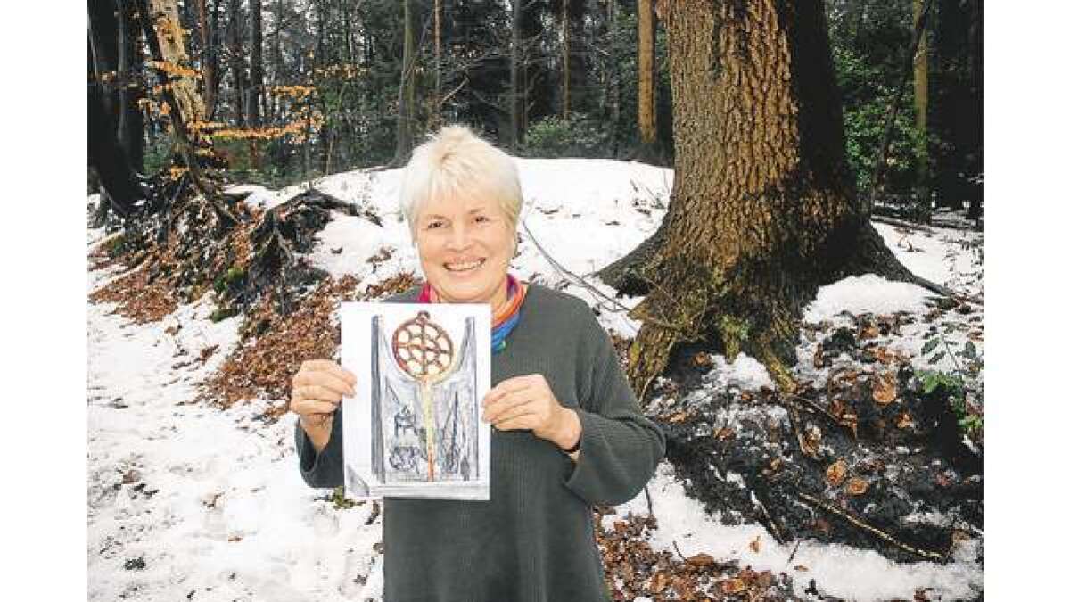 Stele erinnert an die Bronzezeit
