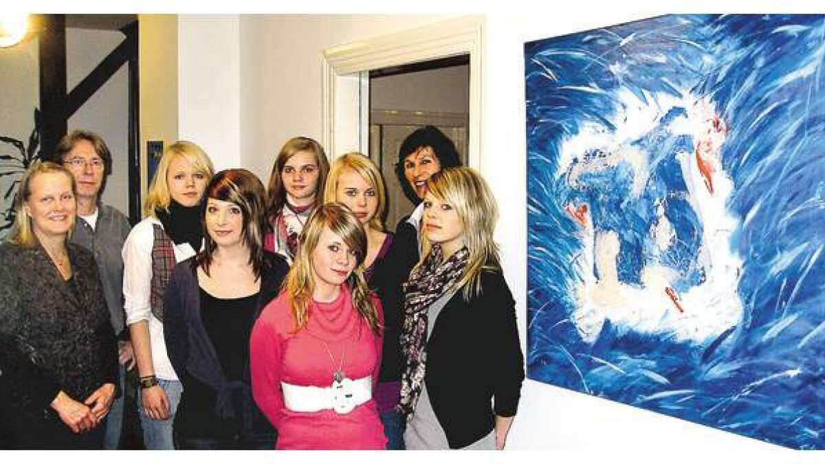 Freude an Werken von Osternburger Schülerinnen