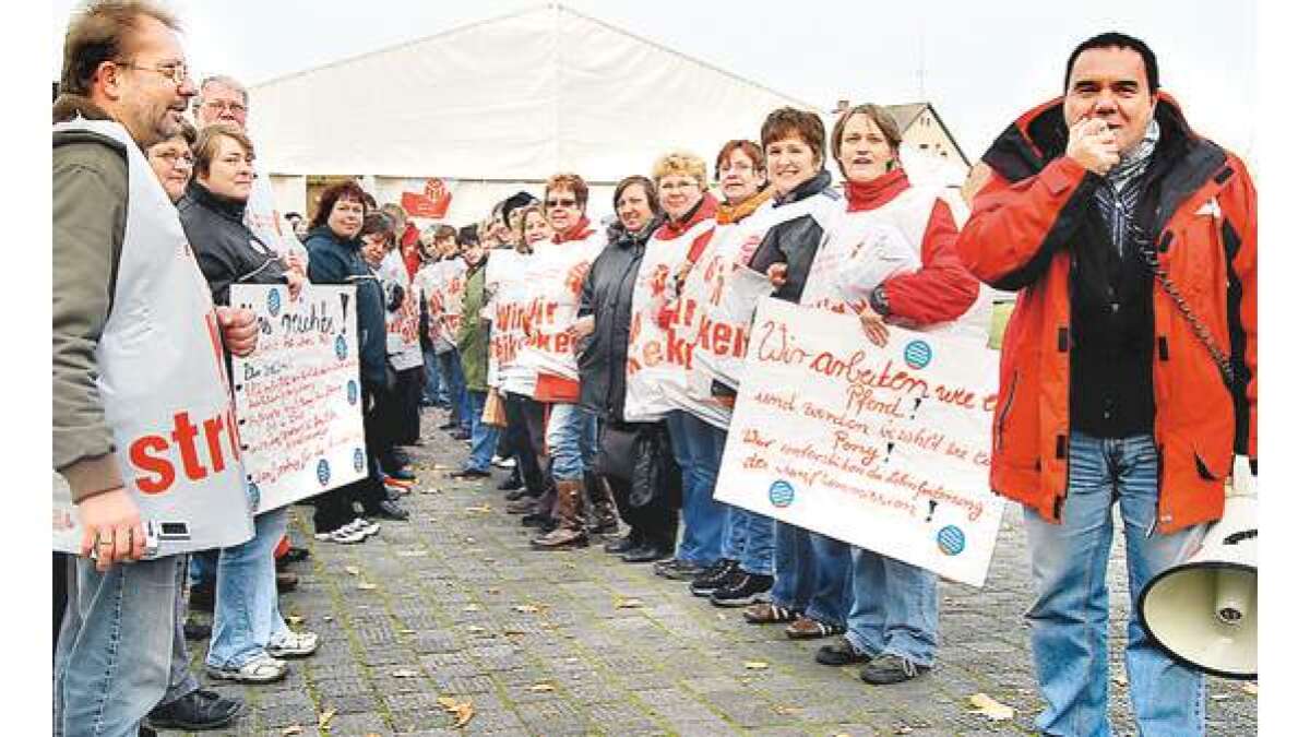 Der Schmutz bleibt liegen