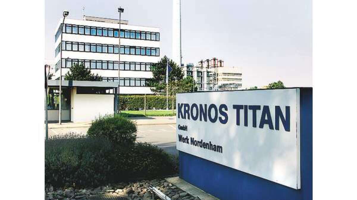 Kronos Titan beantragt Kurzarbeit