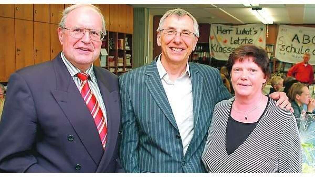 Rektor Lukat verabschiedet sich