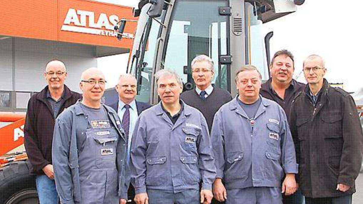 Schlosser zusammen schon 160 Jahre bei Weyhausen