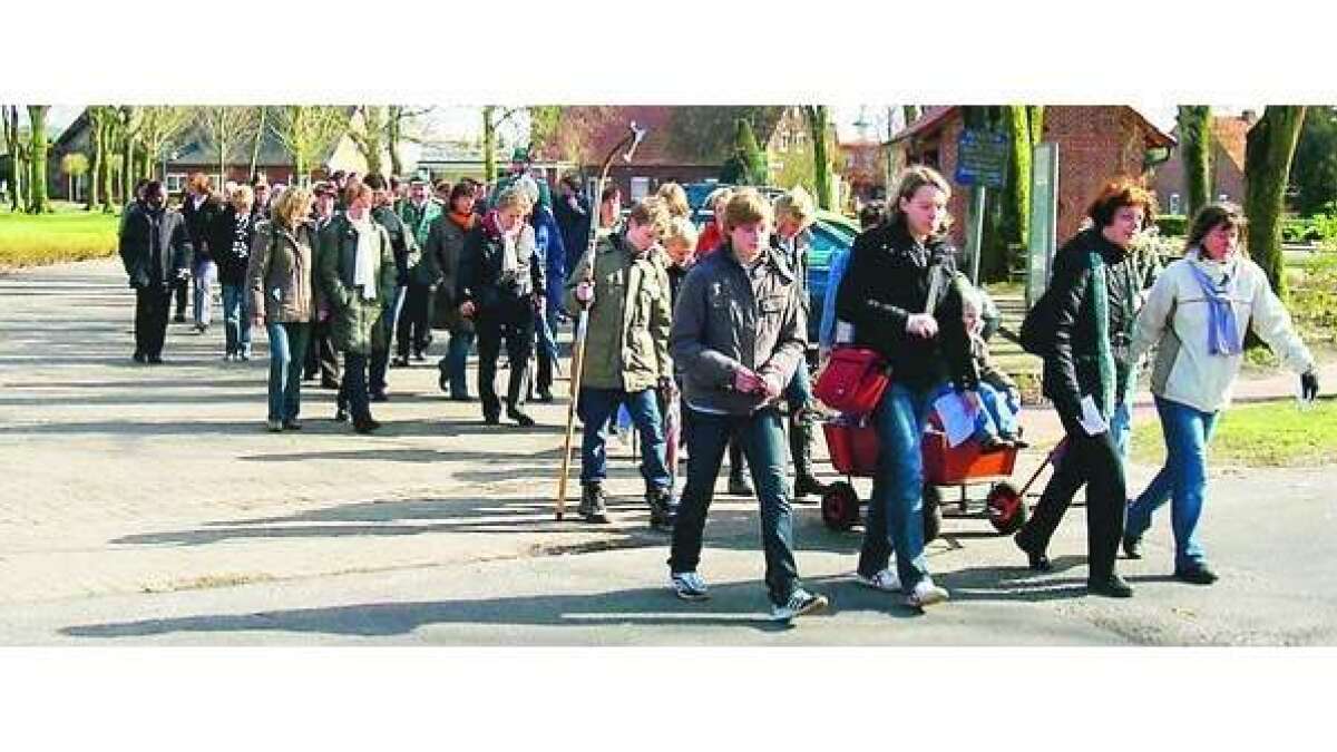 Mit Pilgerstab zum Kloster Esterwegen