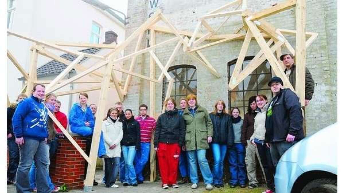 Studenten entwerfen neuen Halleneingang