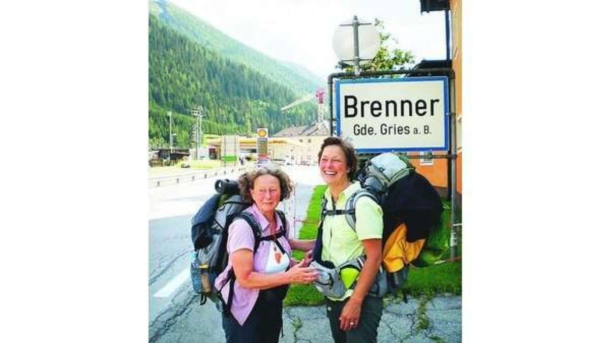 Zu Fuß von München nach Venedig