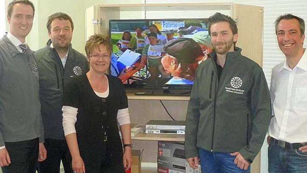 Fernseher für Medienerziehung in der Grundschule