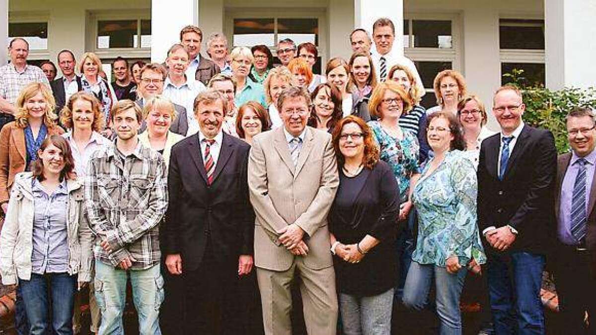 Partner sind zu Besuch