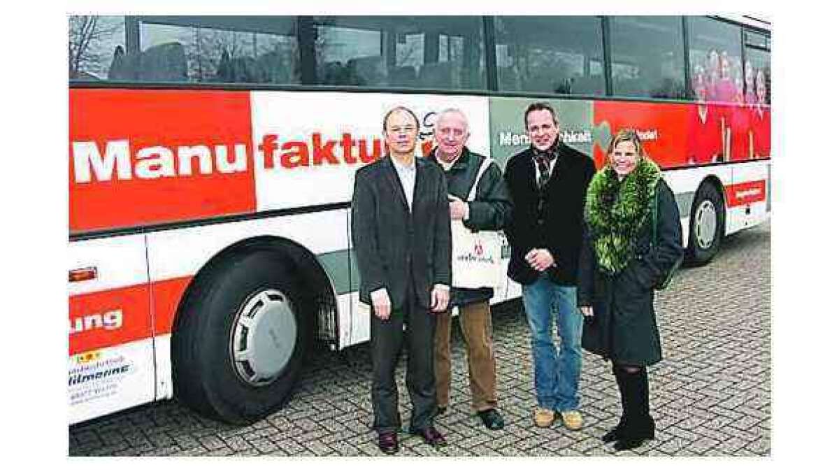 Bus wirbt für mehr Teilhabe Behinderter