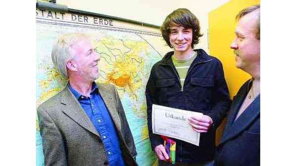 Jan ist in Geographie ein Ass