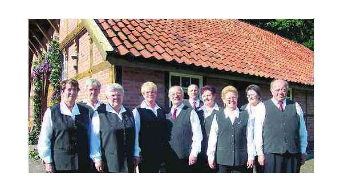 Jung und Alt dem Gesang verbunden