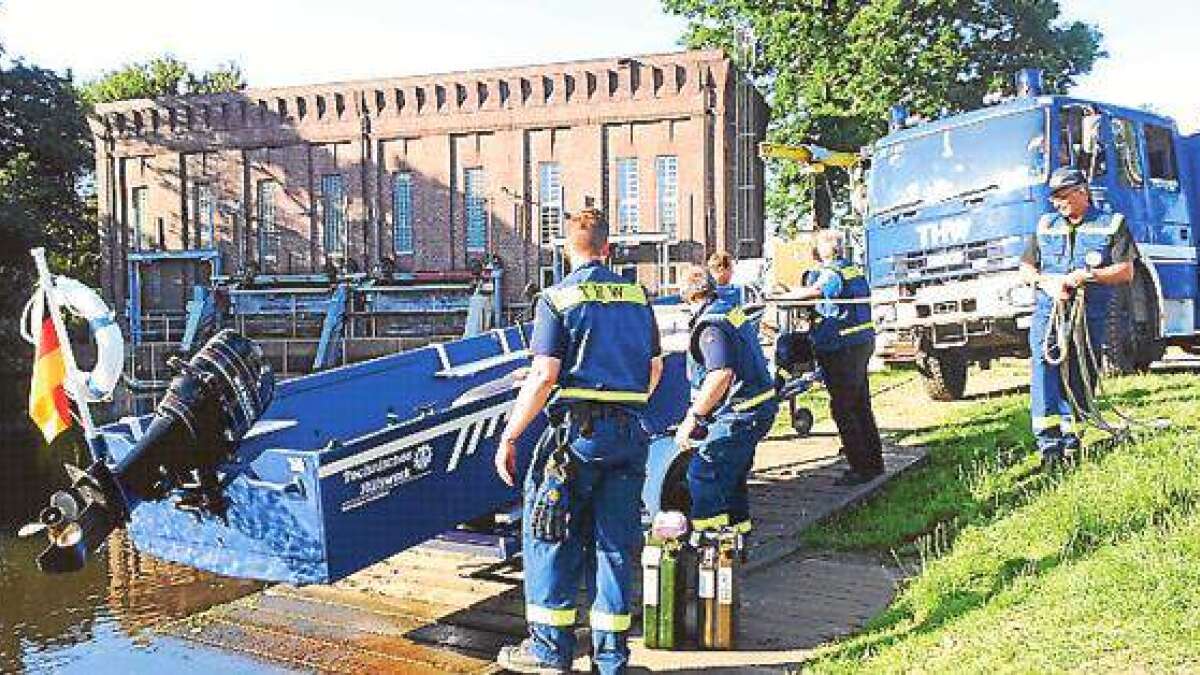 THW holt Boot aus der Mottenkiste