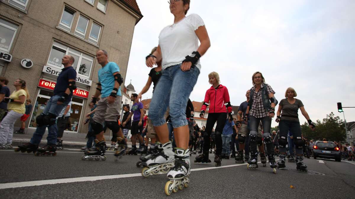 Letzte Mittwochfahrt der Inliner-Saison