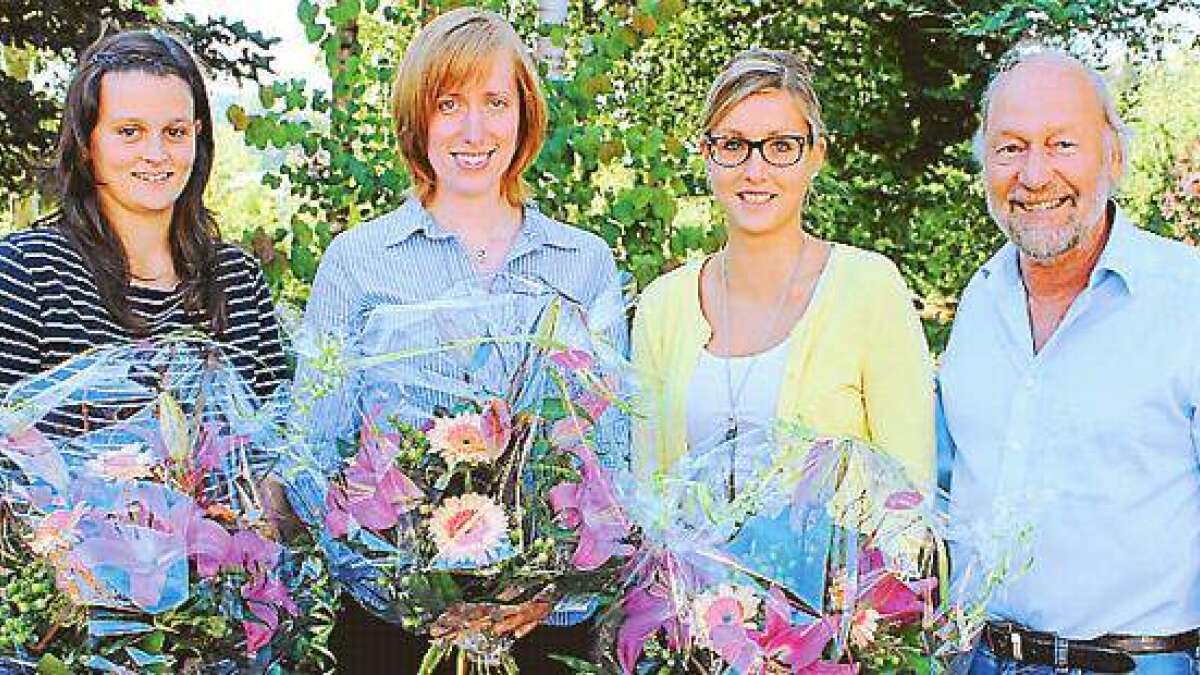 Freude über gute Abschlüsse