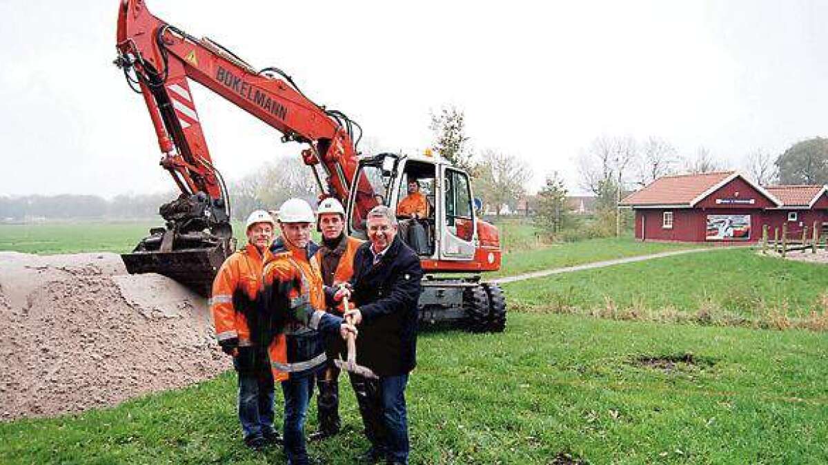 Zufahrt bis Monatsende fertig