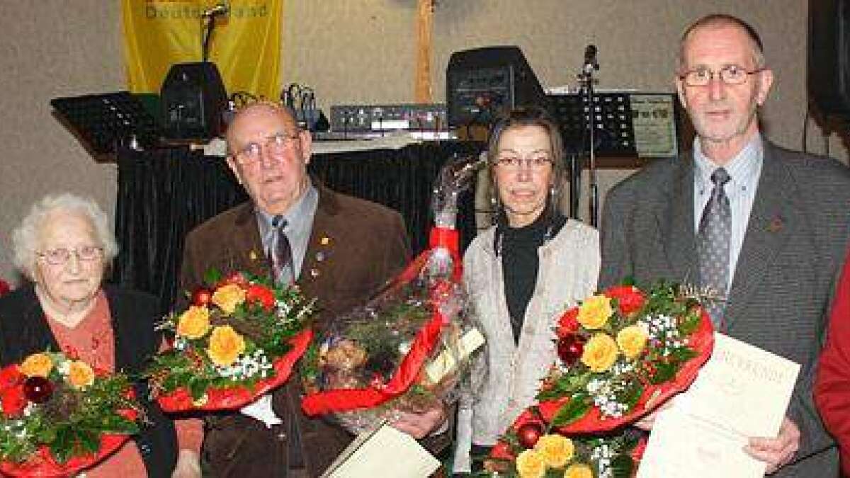 Klönschnack und Ehrungen