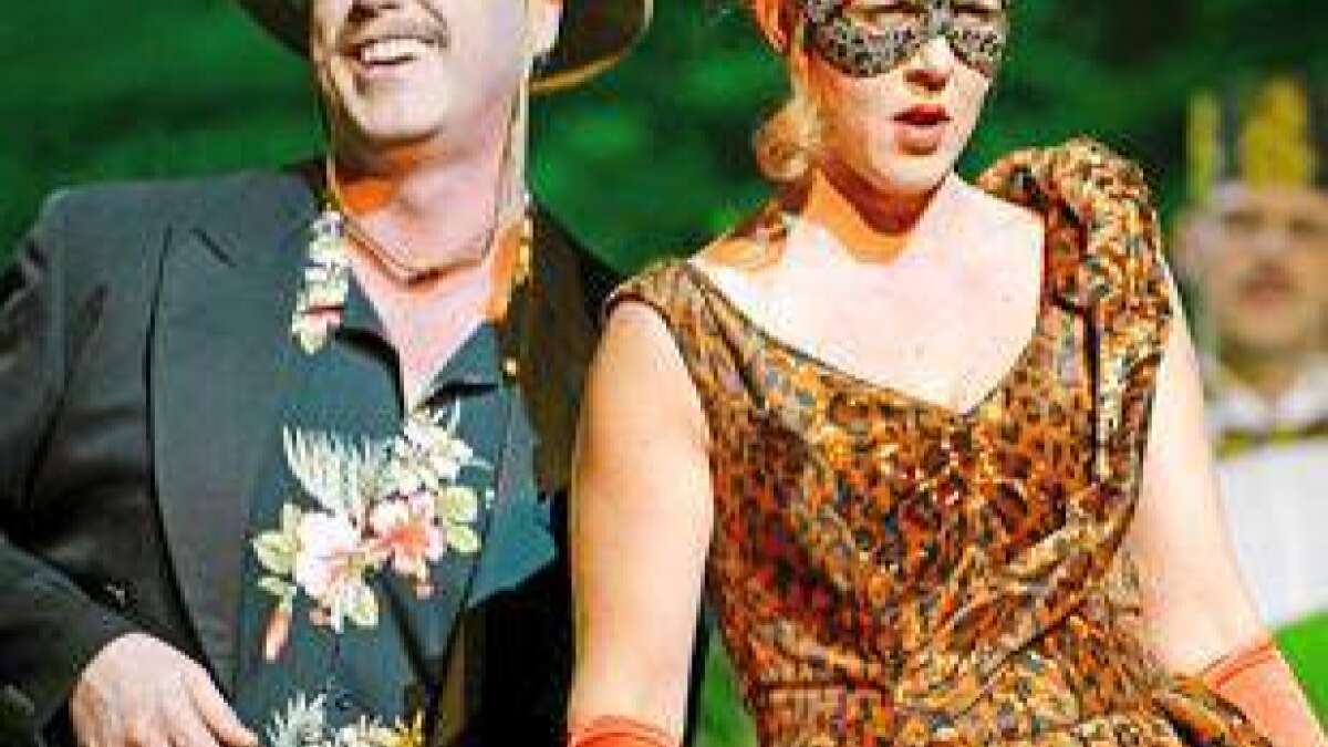 Extravaganter Gesang betört