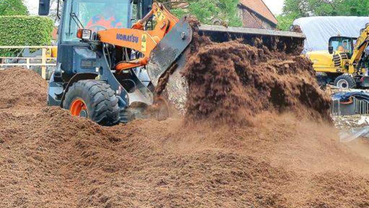 Wo man Gebirge aus Torf macht