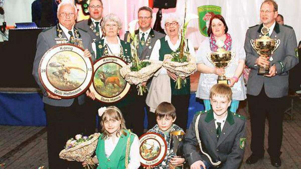 Majestäten geben Zepter ab