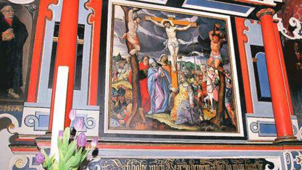 Altar der St.-Anna-Kirche strahlt in neuem Glanz