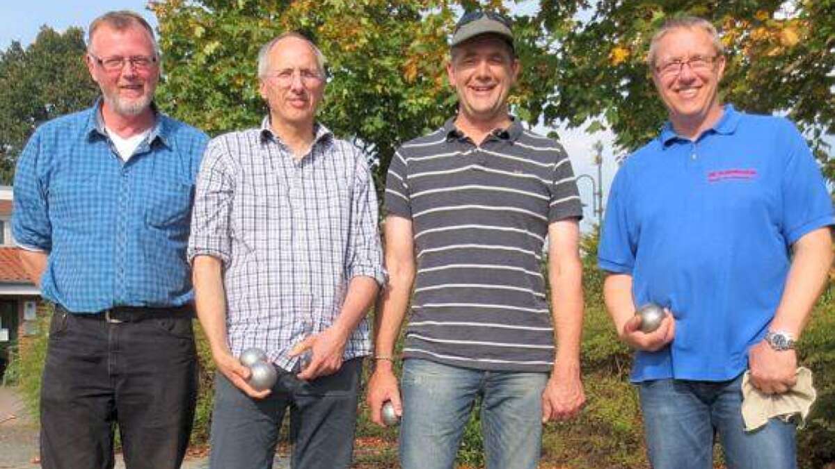 Mit Kugel und Pfeife