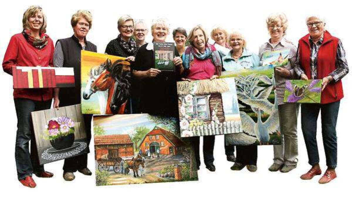 „Ein Dorf malt“ zeigt mehr als 100 Bilder