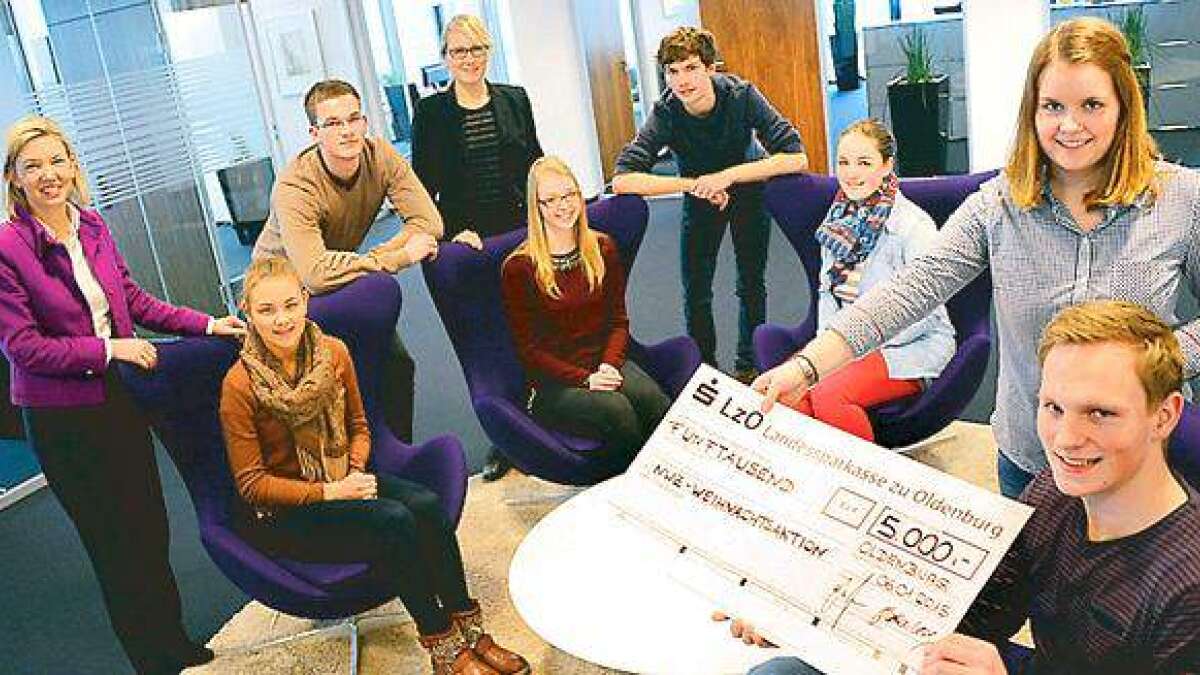 Nachwuchs hilft Bedürftigen