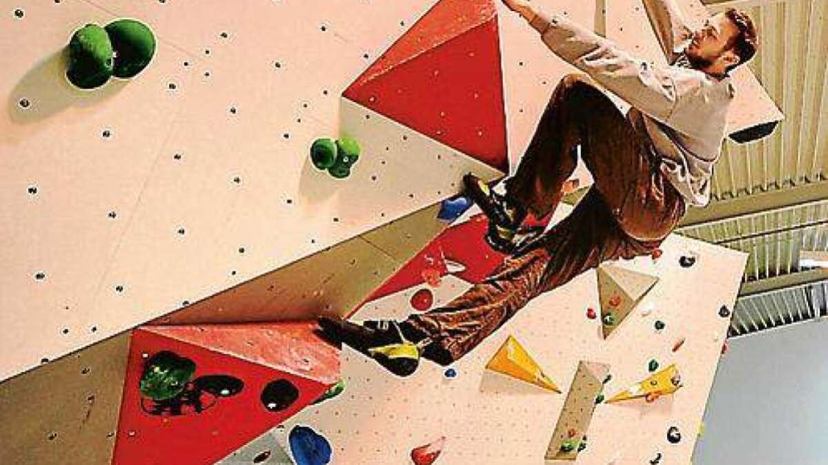 Boulder-Sportler kämpfen sich an die Spitze