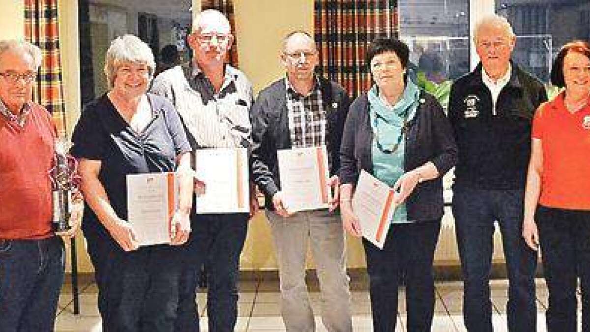 Karl-Heinz Dänekas seit 70 Jahren Mitglied der TSG