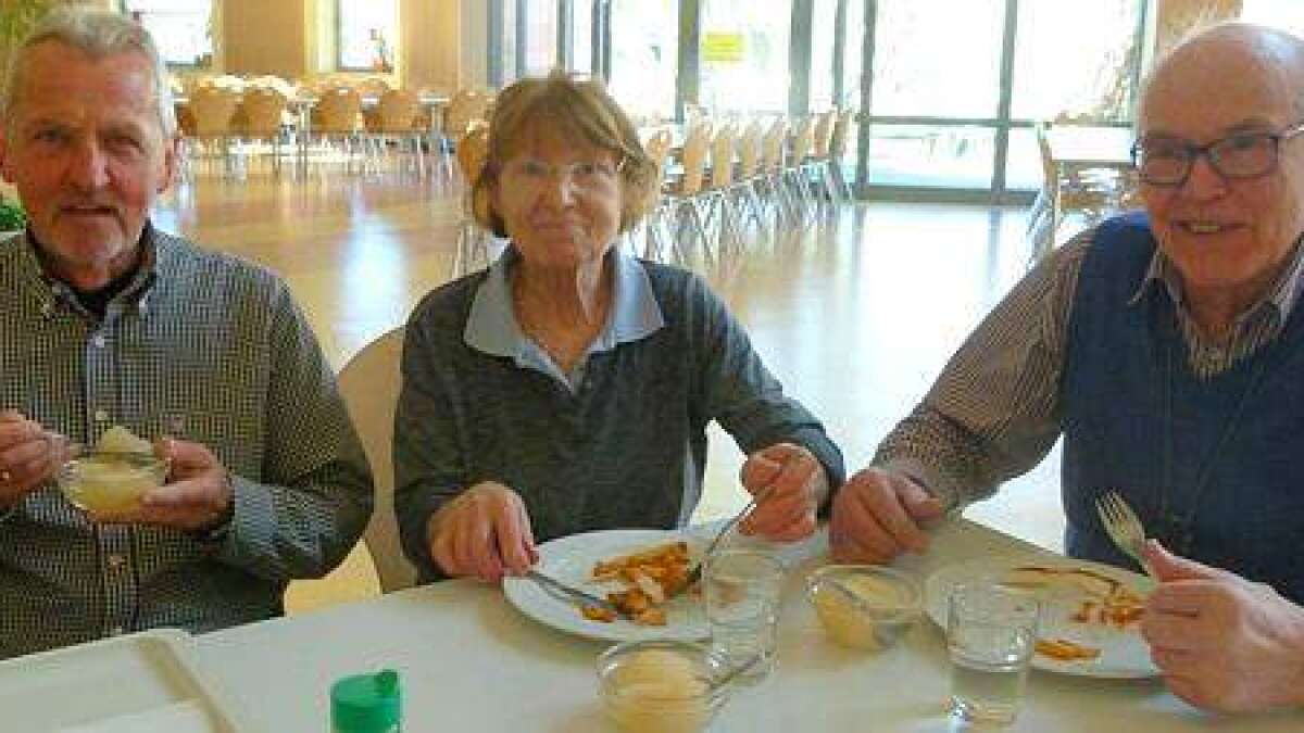 Zum Essen zurück in die Schule