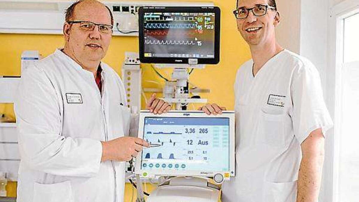 Endlich wieder selbst Luft holen