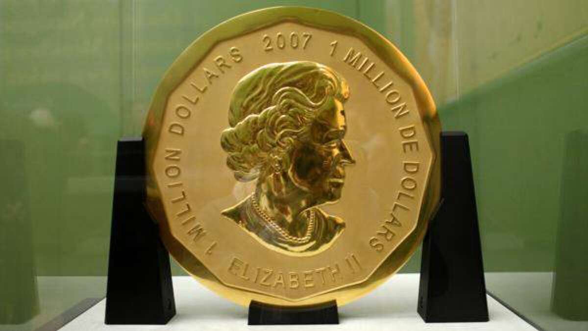 100-Kilo-Goldmünze wahrscheinlich zerstört