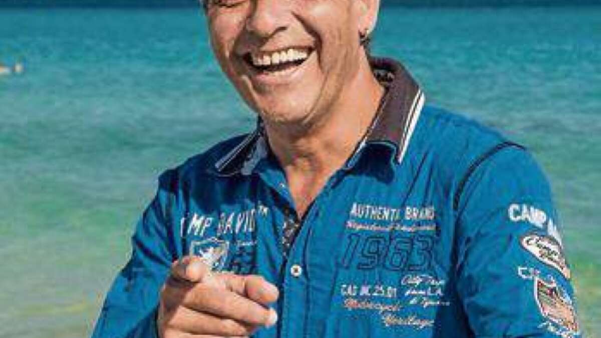 Mario Wolf sorgt für Stimmung