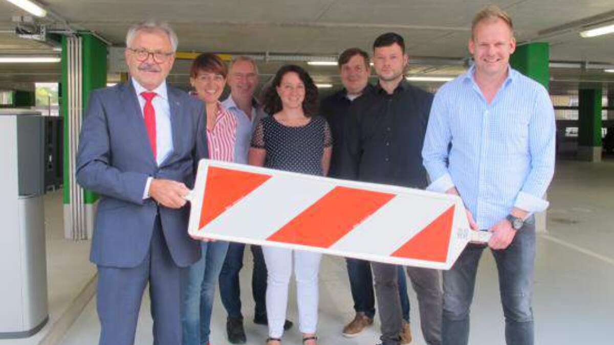 Stadt Vechta öffnet Montag Parkhaus am Bahnhof