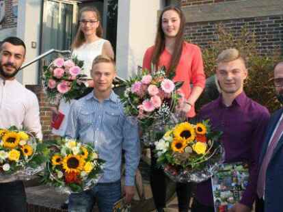 Ehrung für Weltmeister