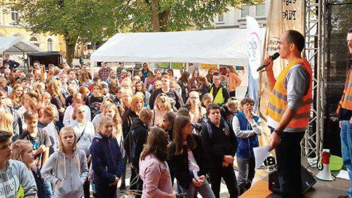 Viel Geld gespendet und gemalt