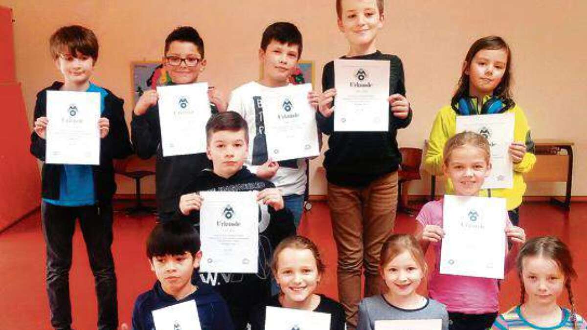 Die Grundschul-Schlauköpfe vom Liener Deich